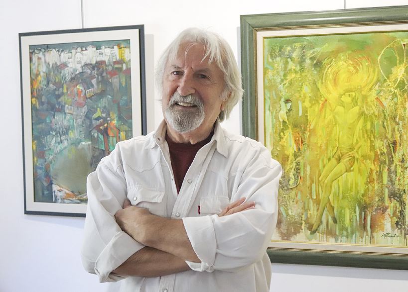 Янтра ДНЕС live | На 80 години Христо Панев рисува с още по-голямо ...